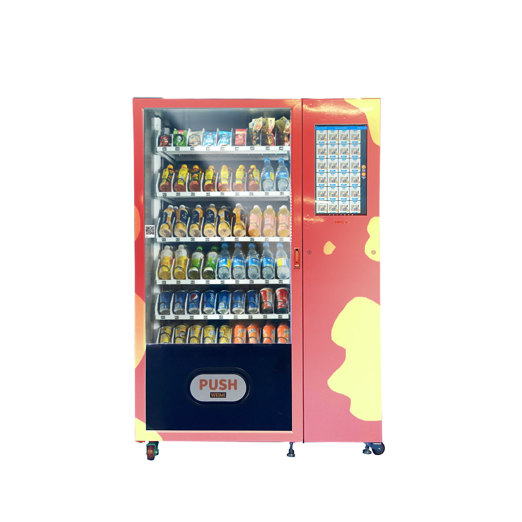 Máquina expendedora de snacks y bebidas - WEIMI